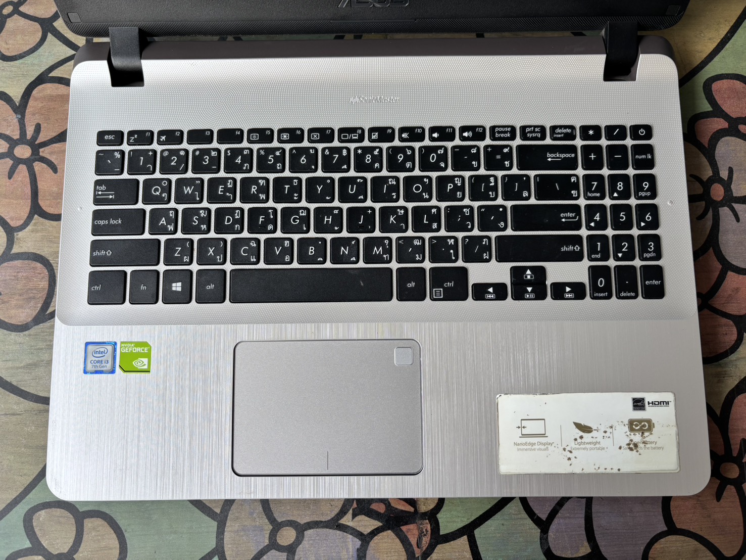 Asus X507 core i3 gen7 7020u 2.3ghz Ram 4 G HDD 1000 GB จอ 15.6 นิ้ว ...