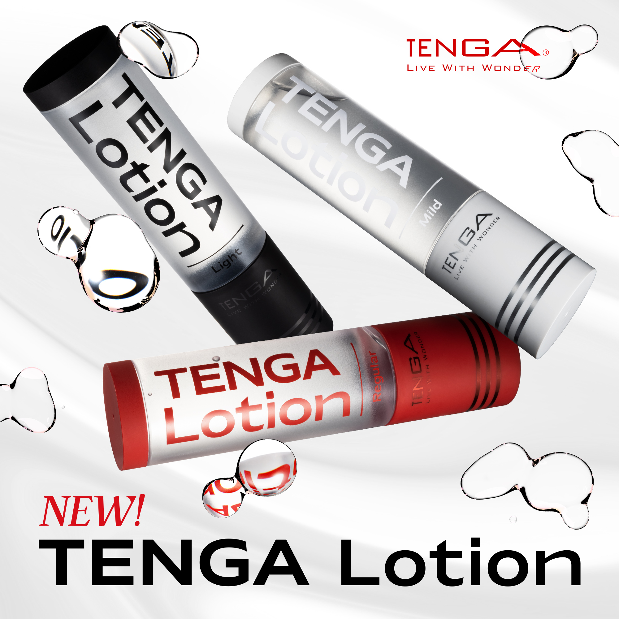 เจลหล่อลื่นเทงก้า สูตรน้ำ Tenga Gel Water-Based ของแท้ จากญี่ปุ่น (บรรจุ 65ml 160ml 170ml/1ขวด ...