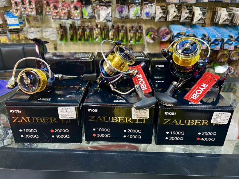 รอกสปิ้น RYOBI ZAUBER LT (รุ่นใหม่ล่าสุด2025) เบอร์ 2000-4000 | Shopee ...