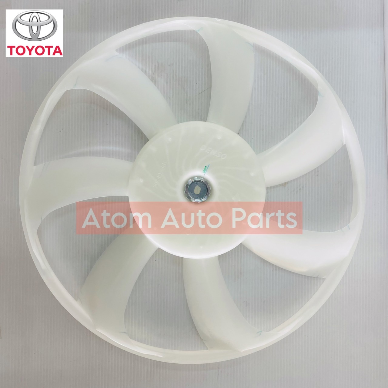 แท้ศูนย์ ใบพัดลมหม้อน้ำ VIOS , YARIS 2013 - 2019 (1NR,2NR,3NR รุ่น 7 ...
