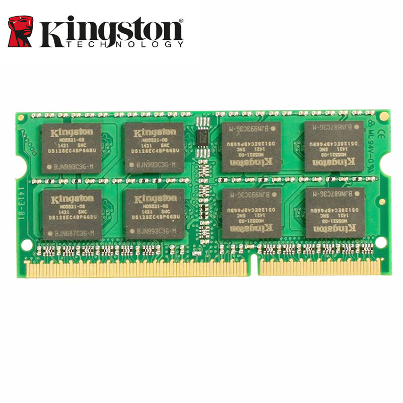 Kingston DDR3 RAM 4GB 8GB RAM DDR3L แล็ปท็อป 1333 1600Mhz 1.35V/1.5V SODIMM PC3L-12800S สมุด ...