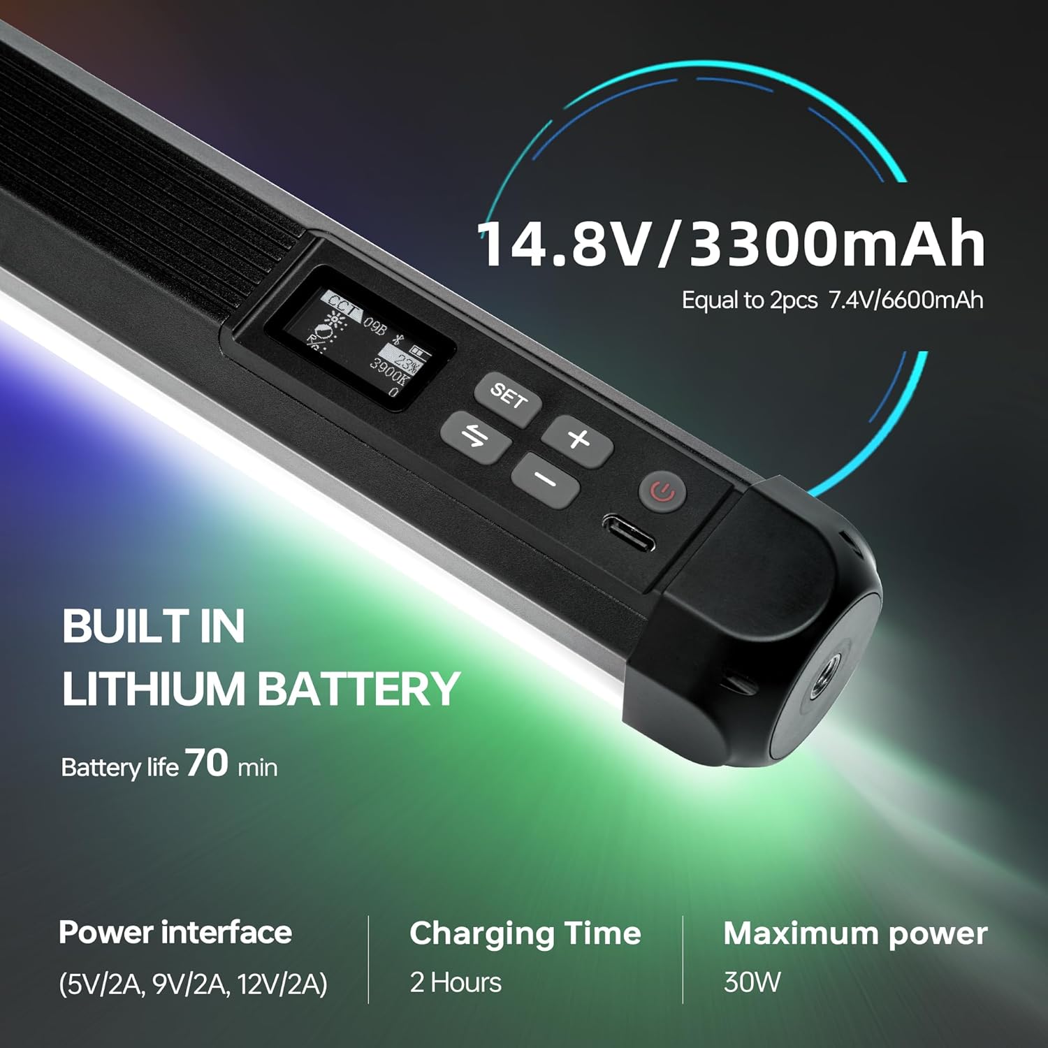 Viltrox K90 Light Stick Dual RGB Lights [2 แท่ง/Set] ประกันศูนย์ ไฟแท่ง RGB LED VILTROX K90 2 ...