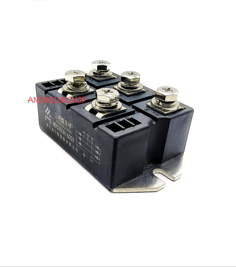 1ตัว 👉👉 MDS250-1600V MDS250A MDS250A1600V Diode Bridge 3 Phase ไดโอด ...