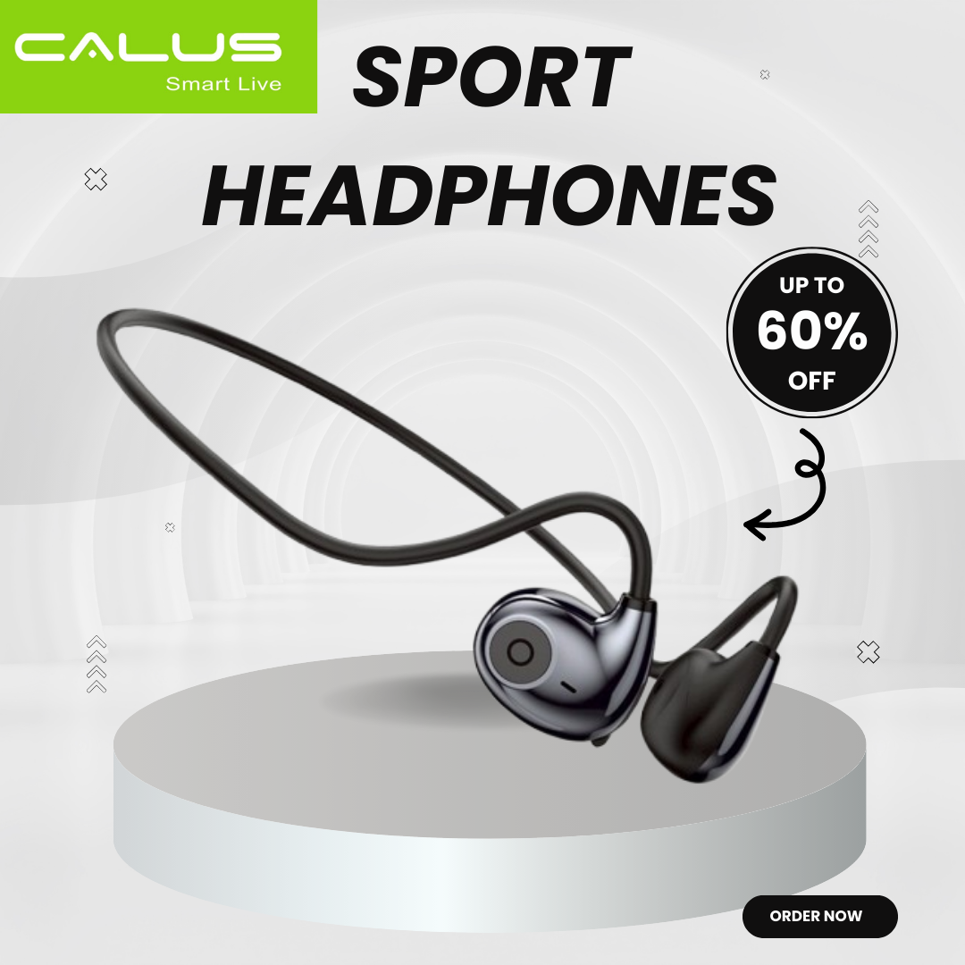 CALUS Q5 หูฟังบลูทูธ แบบคล้องหู กันน้ำ IPX5 พร้อม Touch Control สำหรับ ...