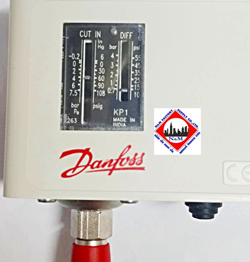 Pressure switch DANFOSS KP1 ( ระบบลม ) | Shopee Thailand