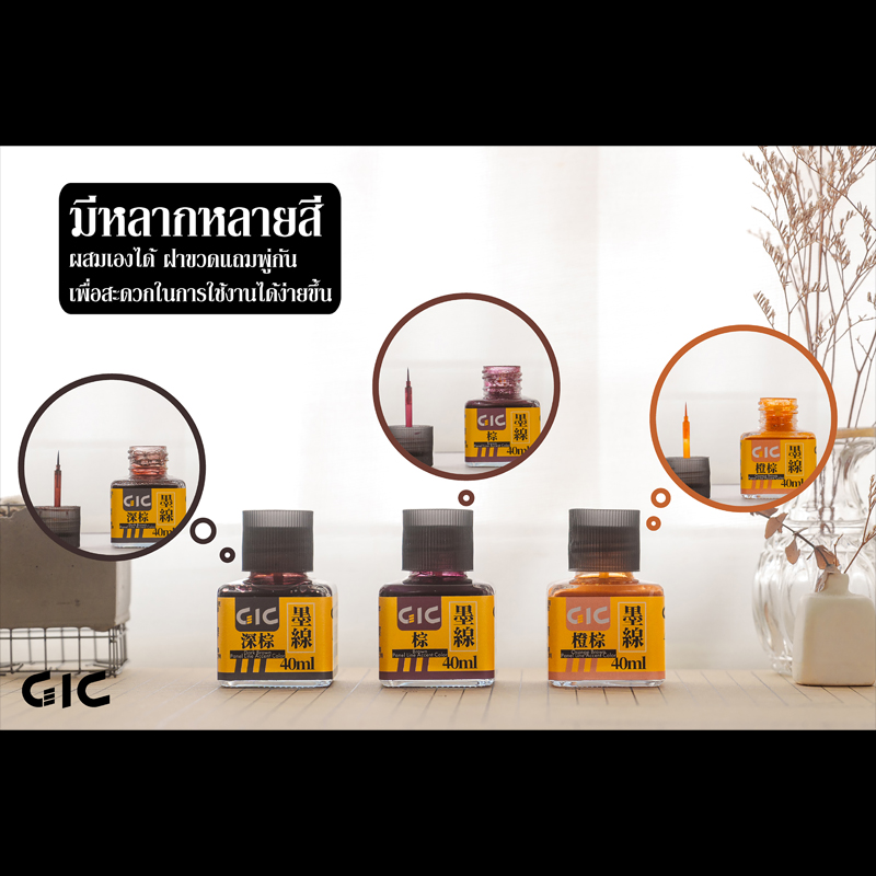GiC TW-01 หมึก Panel Line สูตรน้ำ | Shopee Thailand