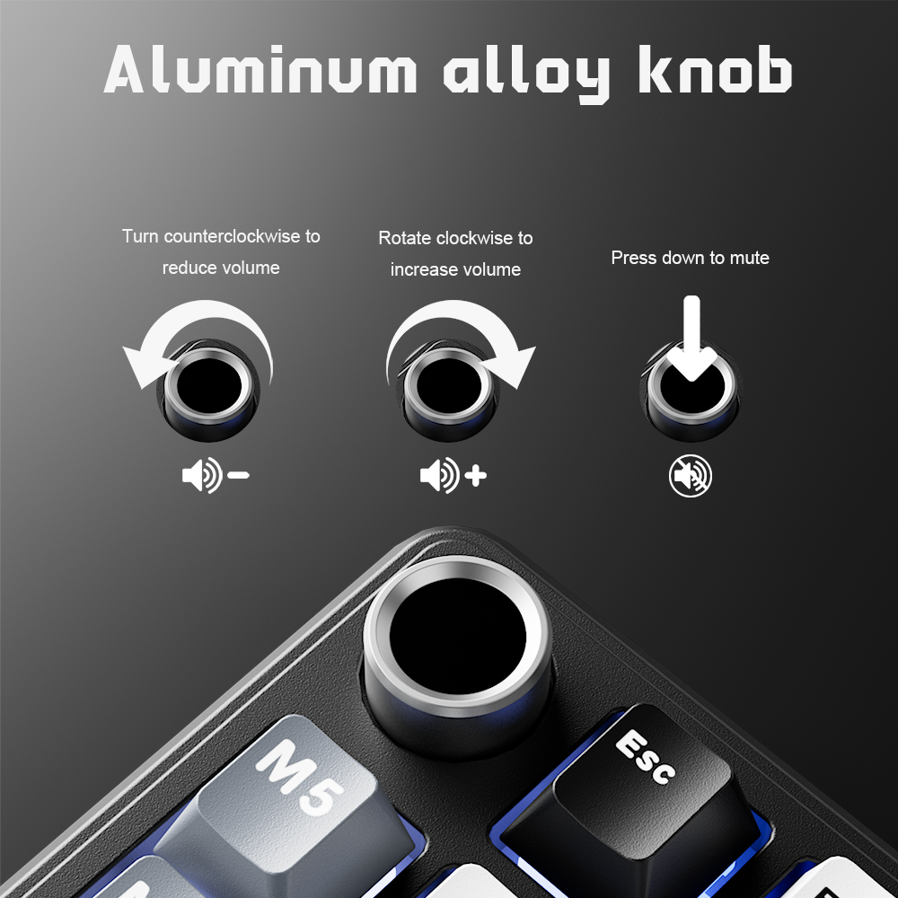 Royal Kludge RK L75 Knight 85 คีย์ ของแท้ประกันศูนย์์ไทย RGB Tri-Mode ...