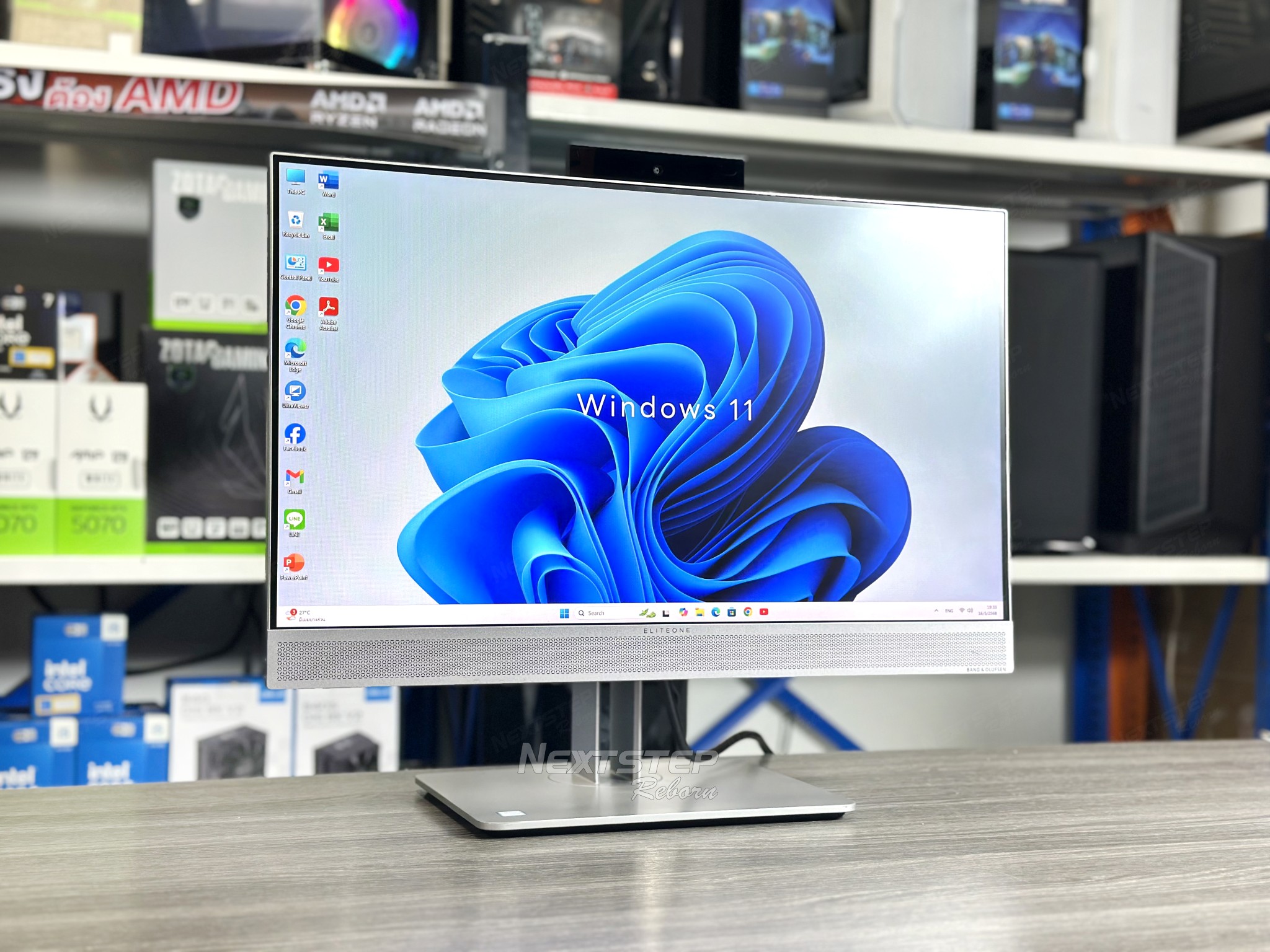 All-in-one HP EliteOne 800 G5 จอ 24นิ้ว Core i5-9500 Ram 16GB SSD 256GB ...