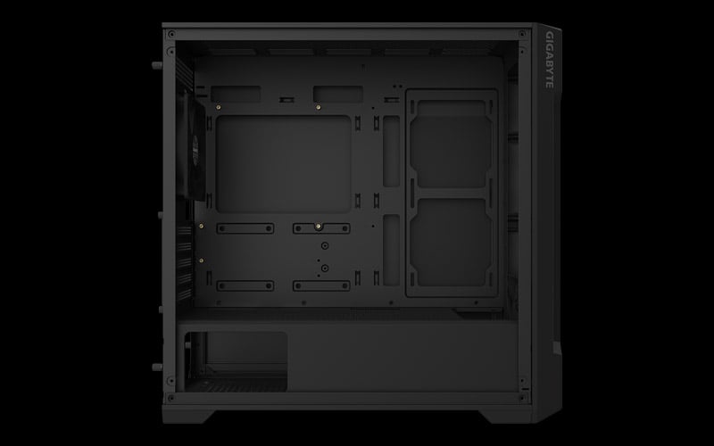CASE (เคส) GIGABYTE C102 GLASS (BLACK) (MICRO-ATX) (GB-C102G GLOBAL ...