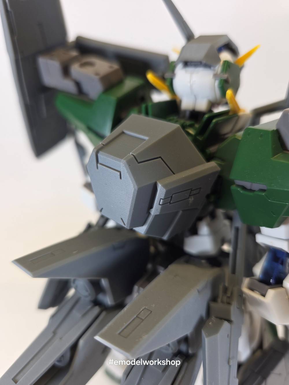 Gundam Dynames SAGA conversion kit for MG 1/100 ชุดเรซิ่นสำหรับแปลง MG ...