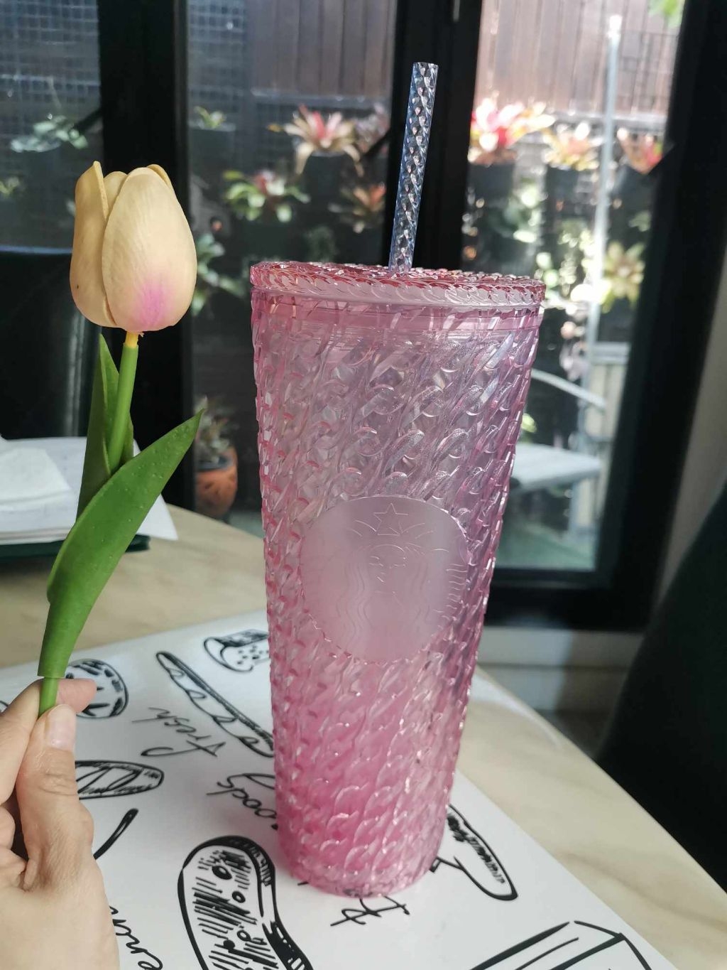 แก้วMilky Island Pink Cold Cup(24oz)Starbuck | Shopee Thailand