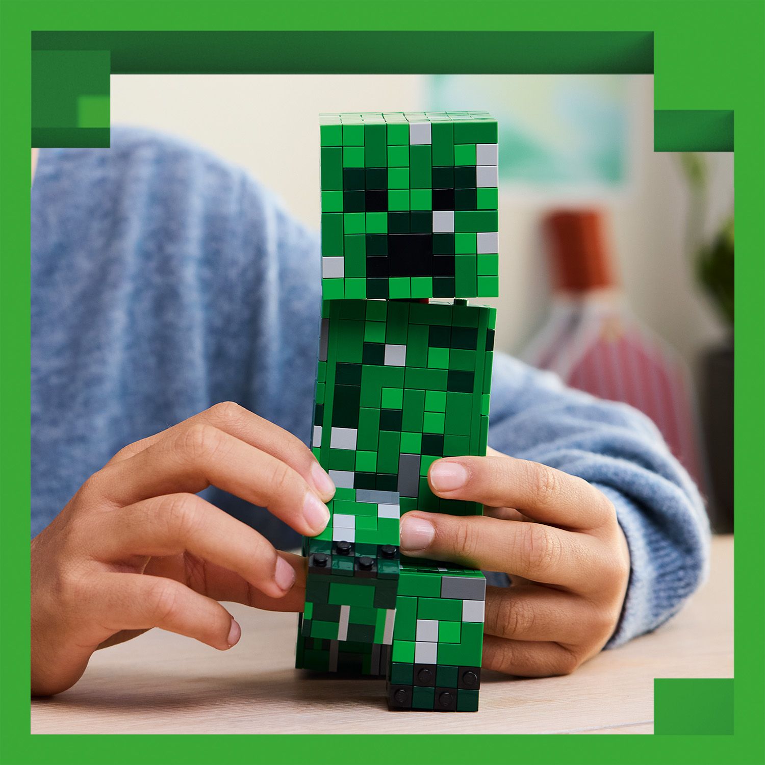 LEGO Minecraft 21276 The Creeper (665 Pieces) | Shopee Thailand