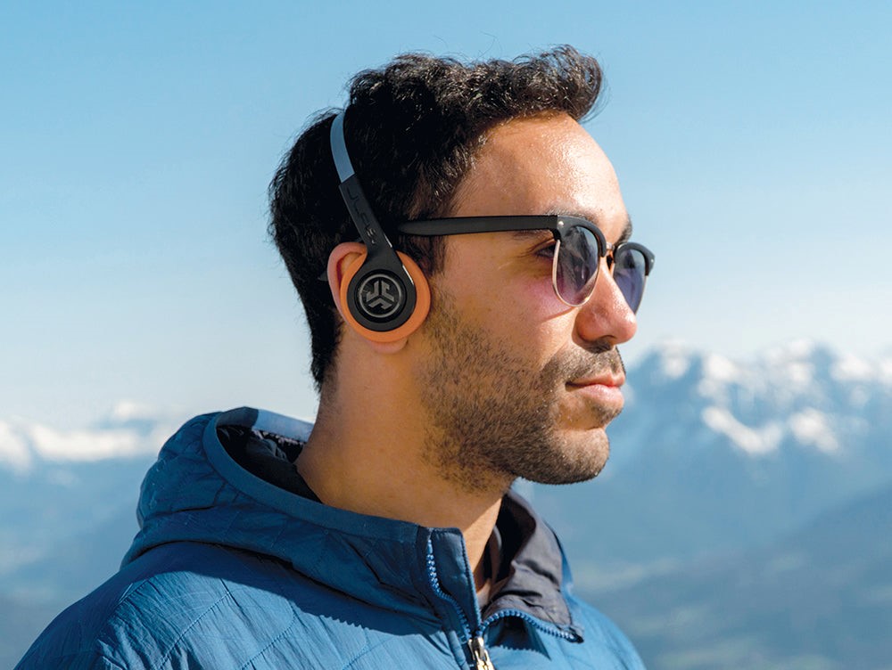 JLab Rewind 2 Wireless Retro Headphones Black หูฟังไร้สาย | Shopee Thailand