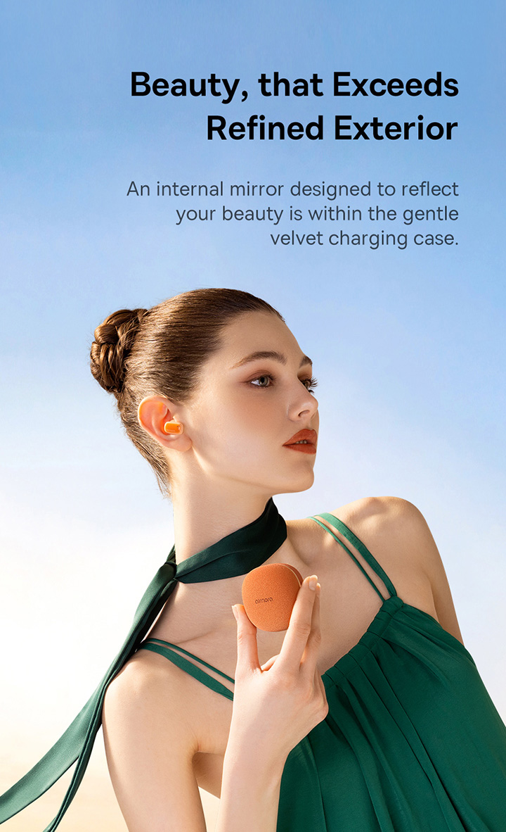 หูฟังบลุทูธ ไร้สาย Baseus In-Ear TWS รุ่น AirNora 2 Gradient Orange Bluetooth 5.3 by Banana IT ...