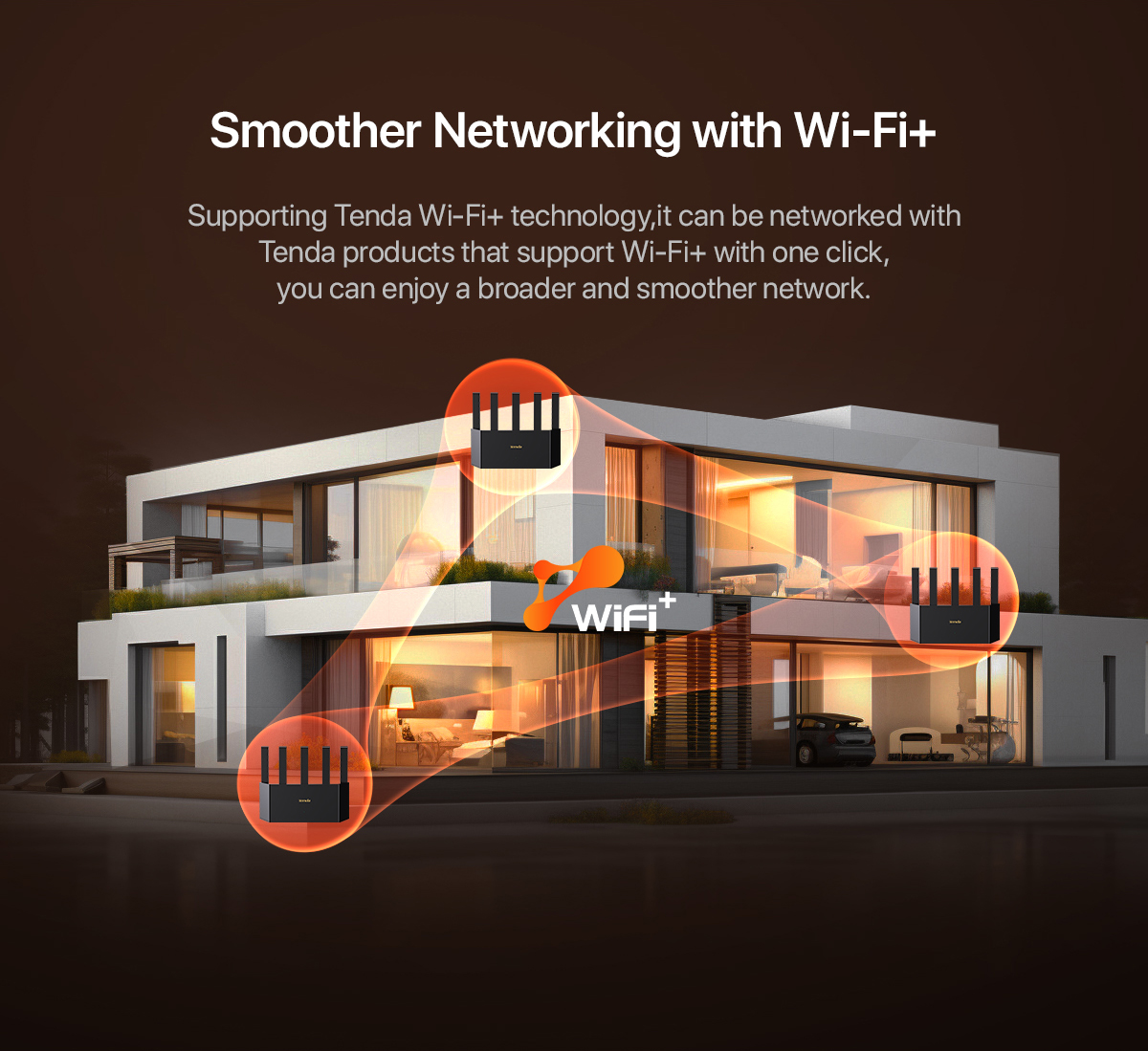 Tenda RX2L Pro AX1500 Gigabit เราเตอร์ Wifi 6 Dual Band Wireless Router ...