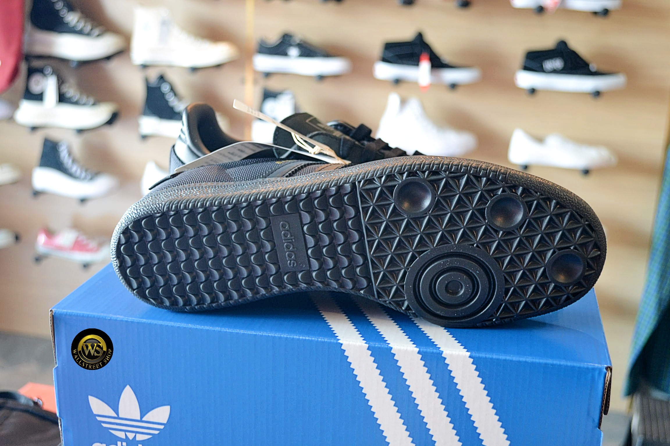 รองเท้าAdidas Samba OG รองเท้าผู้ชาย JI4647 Core Black / Core Black ...