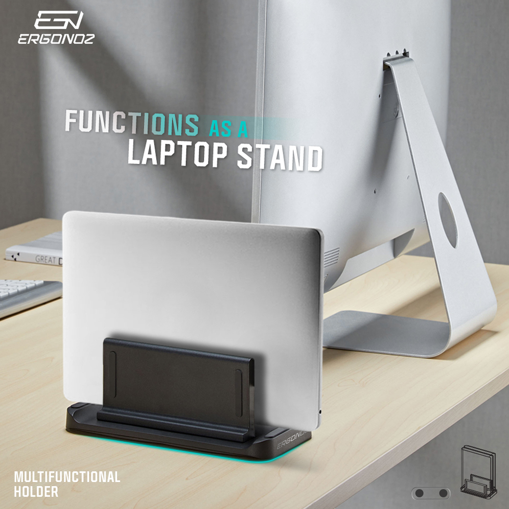 ERGONOZ 2-in-1 multifunctional holder ใช้วาง Mini PC ติดกับVESAแขนจับจอ ...