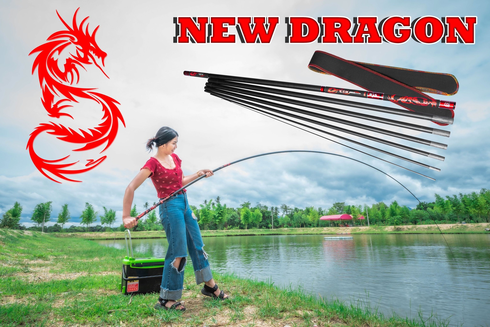 คันชิงหลิว NEW Dragon ความแข็งแรงระดับ 8H | Shopee Thailand