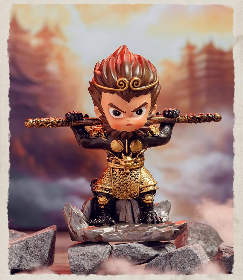 (ยกBox) พร้อมส่ง กล่องสุ่ม หงอคง Wukong blind box THE MYTH AND LEGEND ...