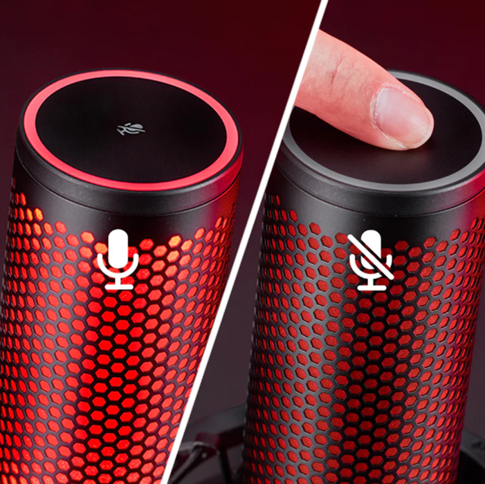 HYPER X QUADCAST 2 STANDALONE MICROPHONE : (872V1AA-Black / AN1D9AA ...