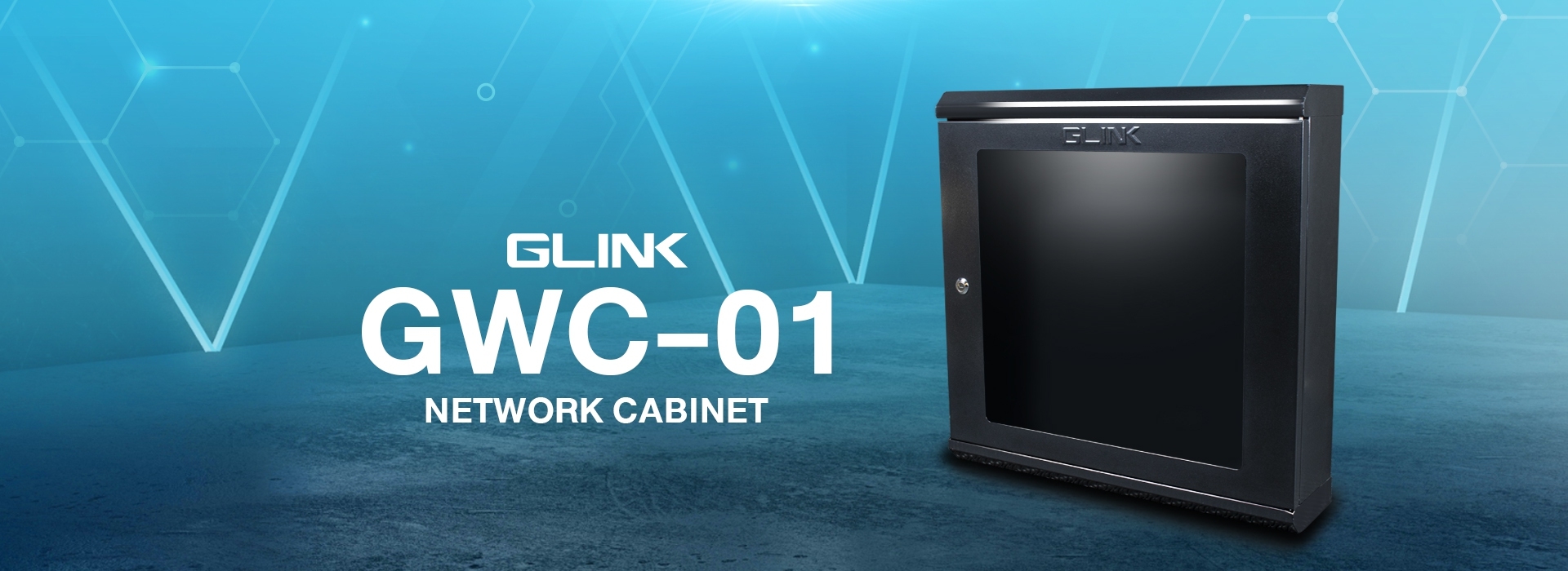 Glink GWC-01 Network Cabinet ตู้ Rack ขนาด 60x15x60cm. สำหรับกล้องวงจร ...