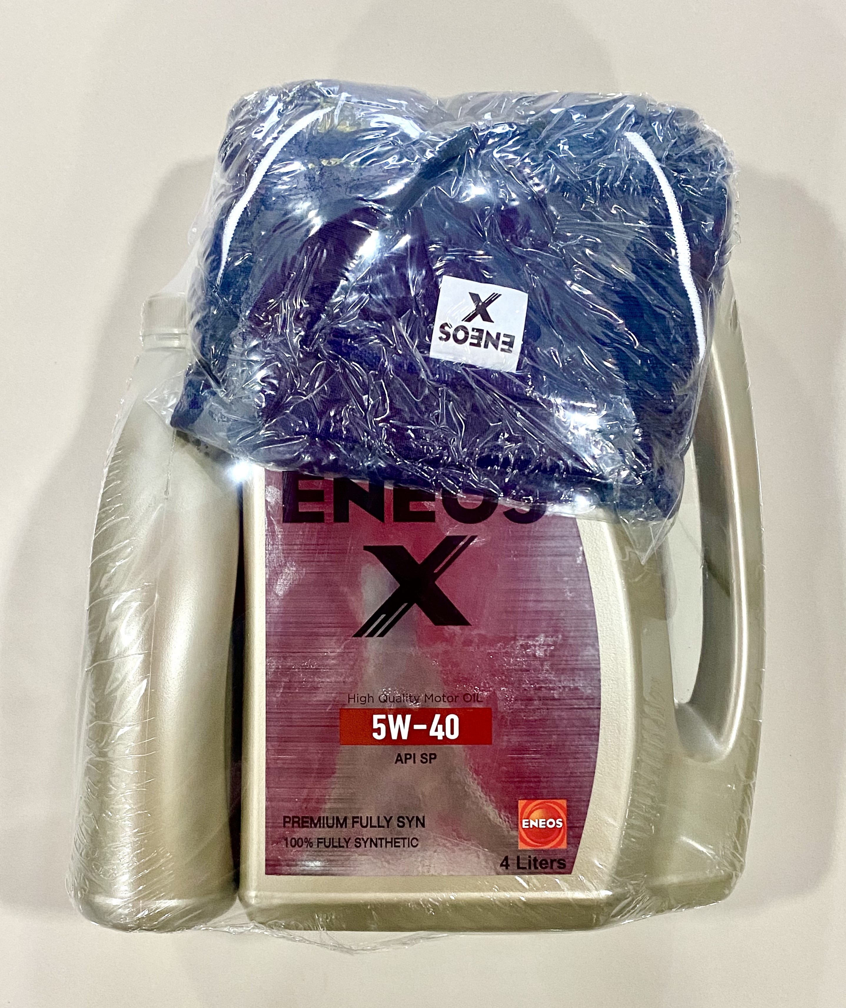 ENEOS X 5W-40 API SP PREMIUM FULLY SYNTHETIC น้ำมันเครื่องสังเคราะห์แท้ 1L 4 ลิตร และ 5 ลิตร ...