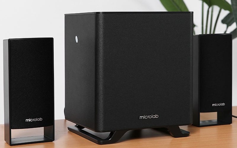 BLUETOOTH SPEAKER (ลำโพงบลูทูธ) MICROLAB M-600BT (BLACK) | Shopee Thailand