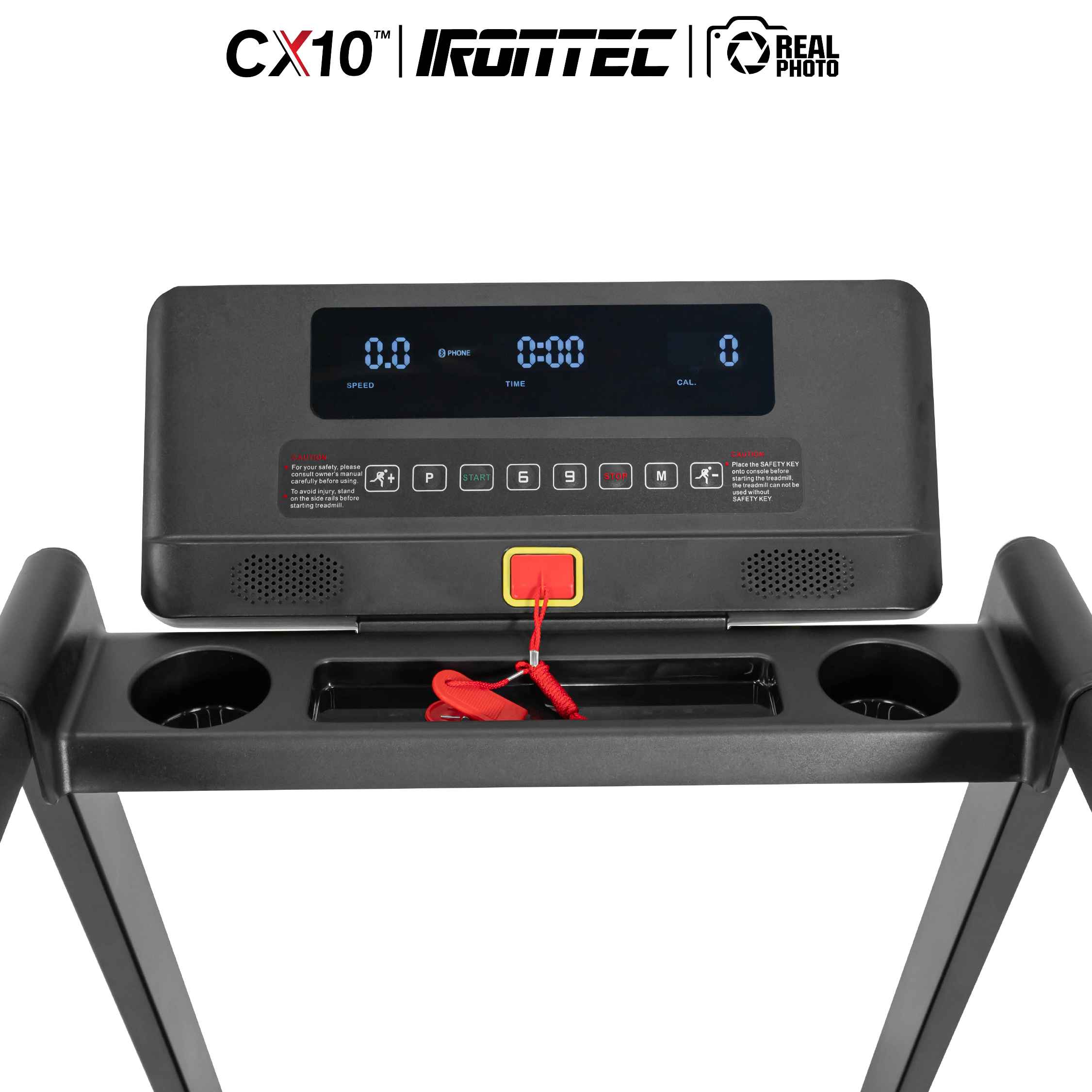 ลู่วิ่งไฟฟ้า CX10 - เครื่องออกกำลังกาย แบรนด์ IRONTEC | Shopee Thailand