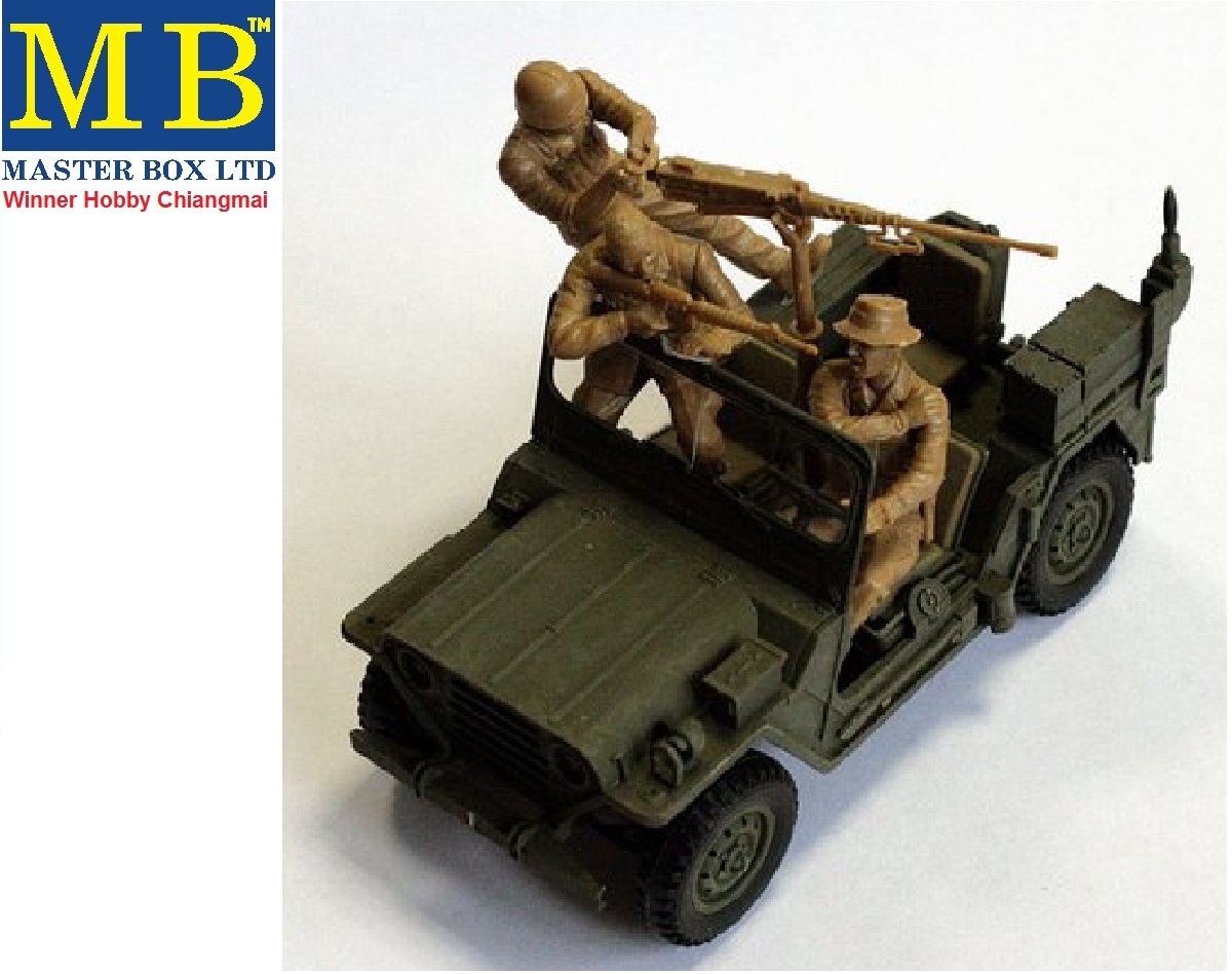โมเดลฟิกเกอร์ Master Box 35105 "Charlie on the left" (Vietnam War ...