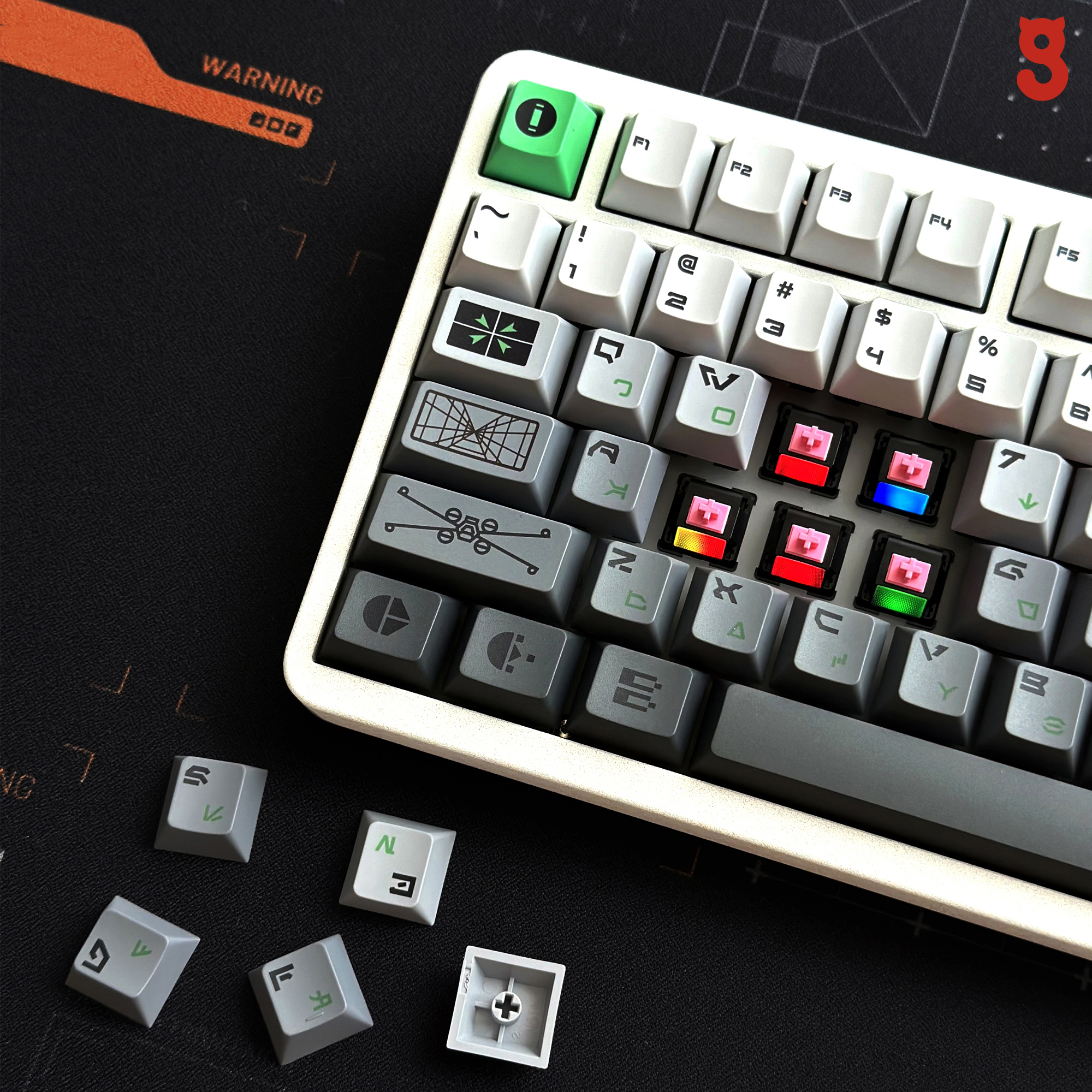 (พร้อมส่งจากไทย) Mechanical Keyboard INFI100 Infi 100 Infi100 Keyverse ...