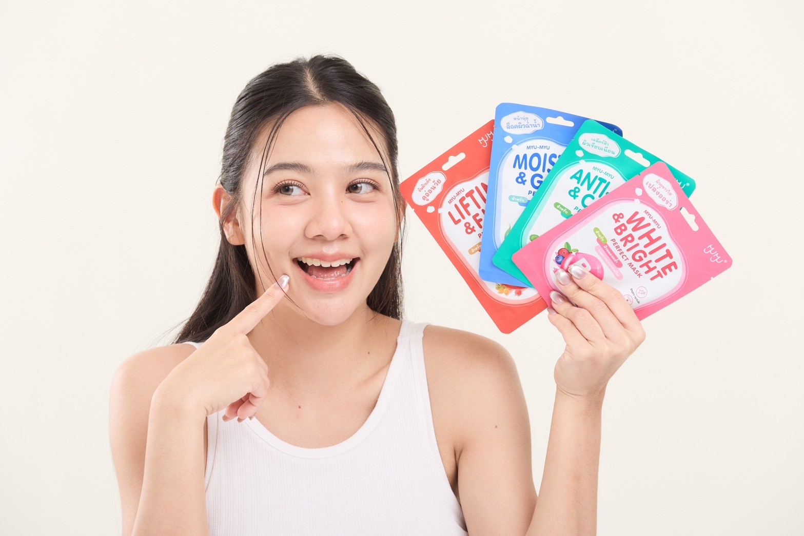 MYU-MYU PERFECT MASK มิว-มิว เพอร์เฟค มาสก์ | Shopee Thailand