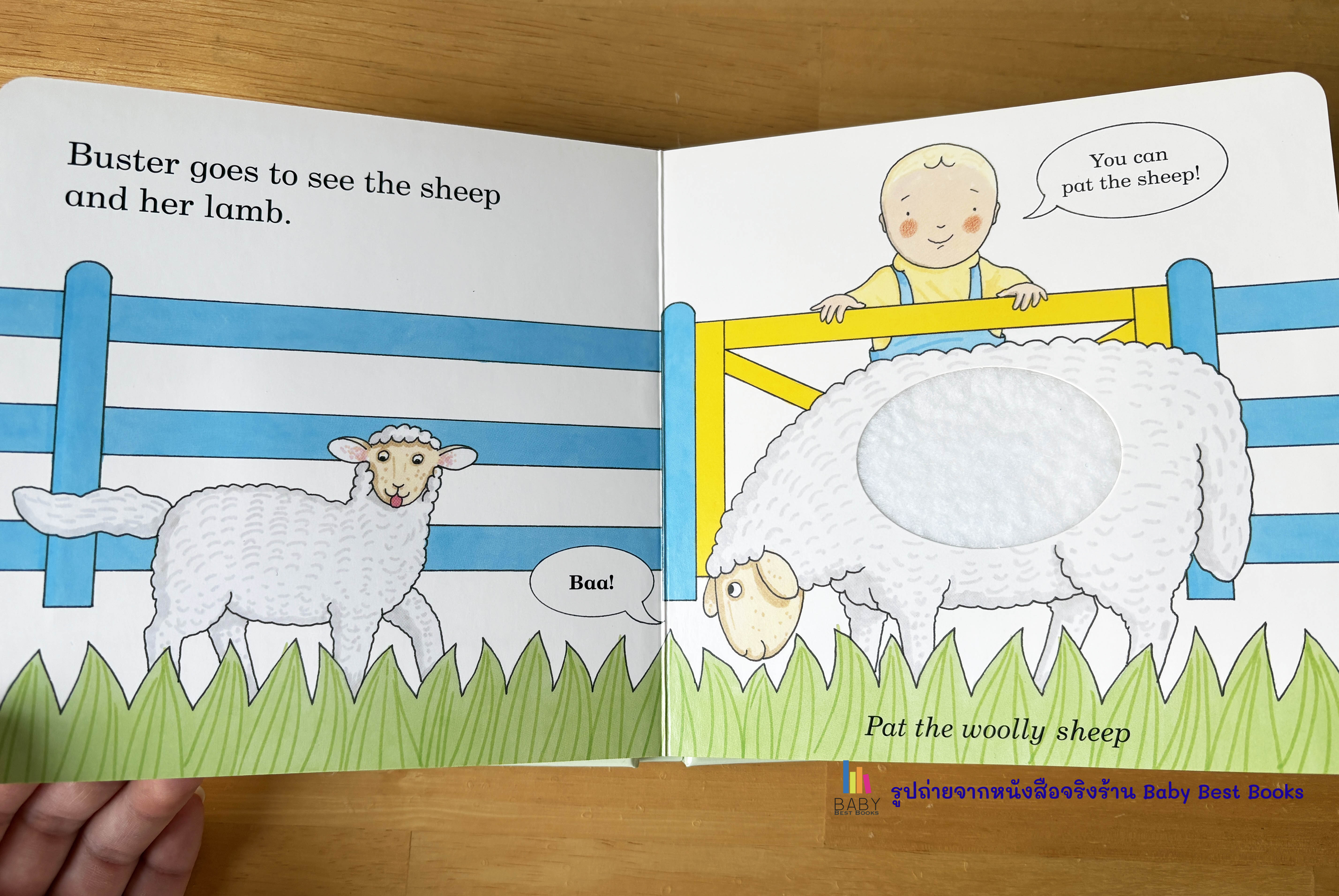 หนังสือเด็ก Buster's Farm by Rod Campbell นิทานภาษาอังกฤษ หนังสือเสริม ...