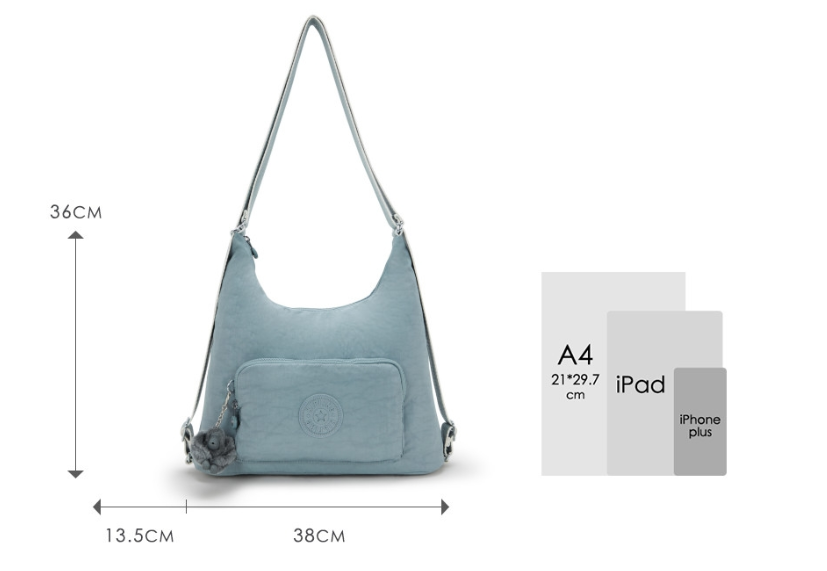 กระเป๋า Kipling รุ่น YENNA สี RELAXED GREY | Shopee Thailand