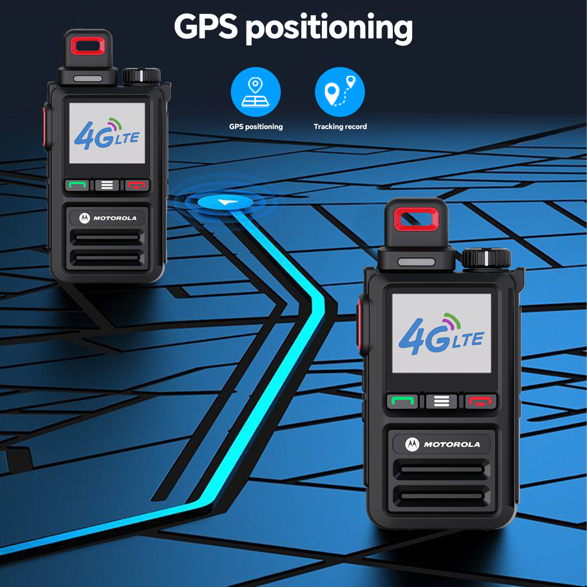 Motorola T68 2025 วิทยุZello PoC Network 4G Long Range 5000KM SIM WIFI ...