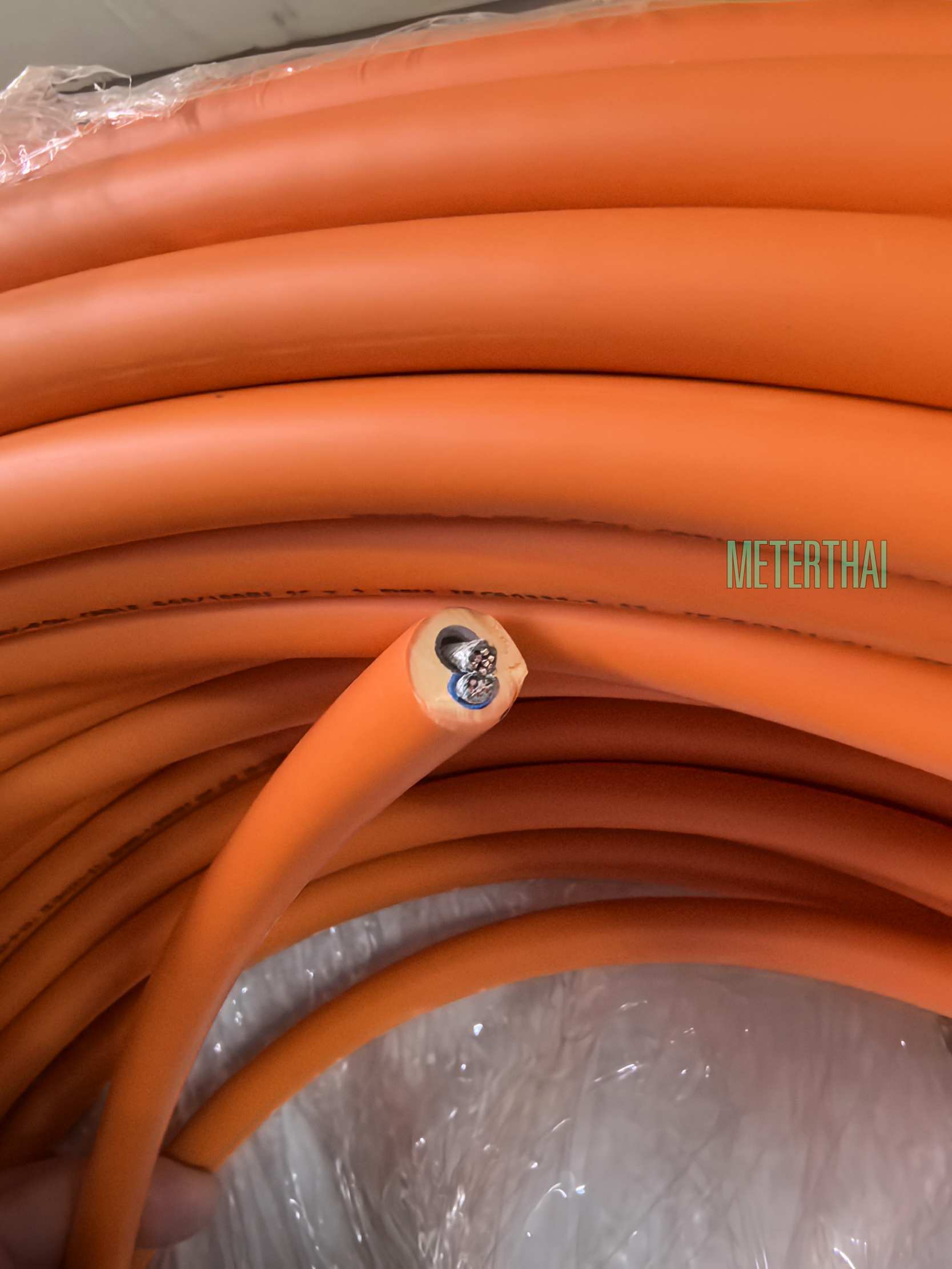 DRAKA สายทนไฟ FRC, MAX-FOH ขนาด 2x2.5 Sqmm.Fire Resistant Cable ขดละ ...