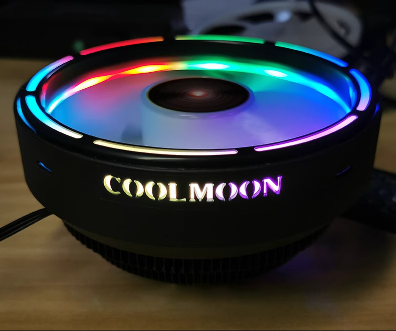 COOLMOON CPU cooler RGB ซิ้งค์พัดลม LGA Intel | Shopee Thailand