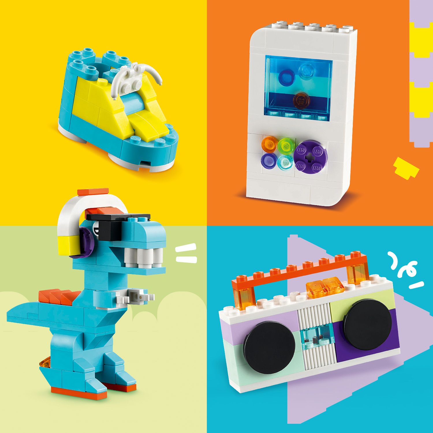 LEGO Classic 11043 Cool Creative Box (510 Pieces) | Shopee Thailand