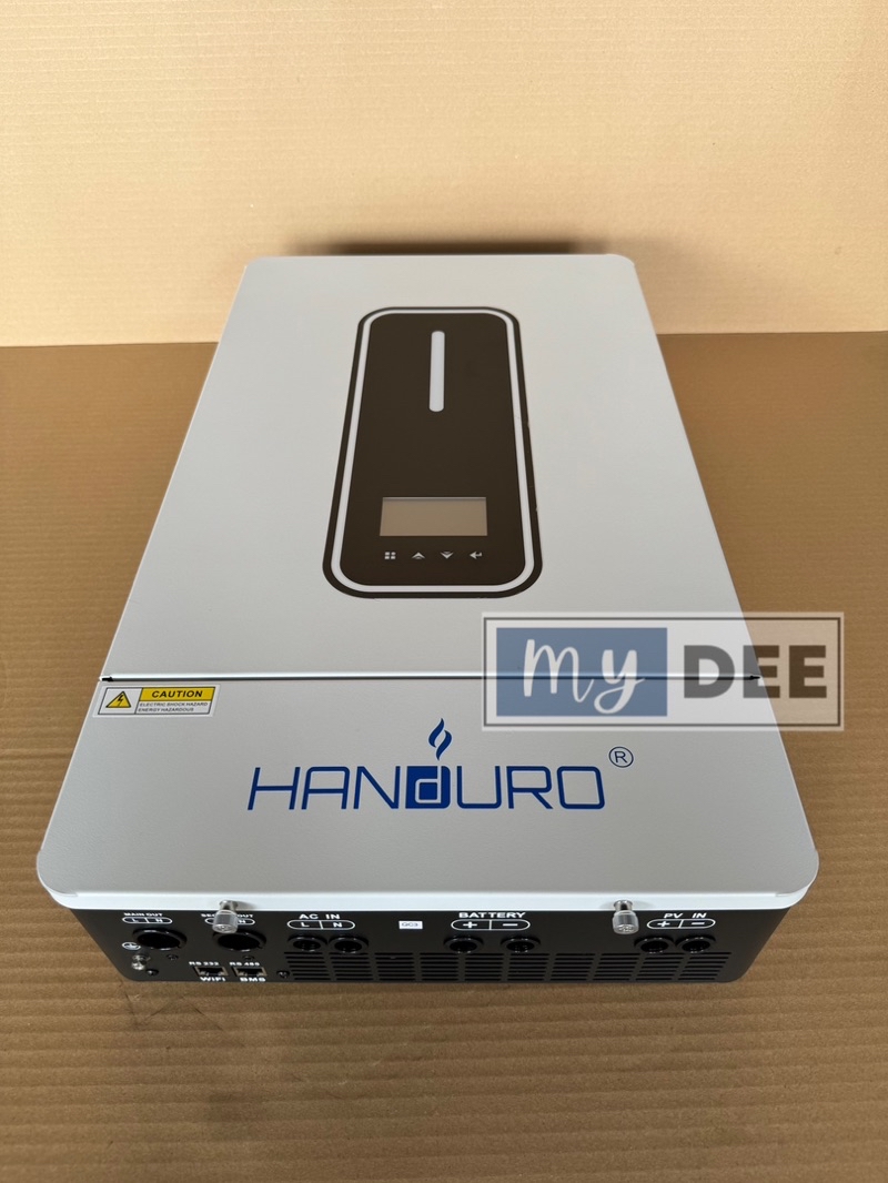 HANDURO อินเวอร์เตอร์ไฮบริดออฟกริด 6.2kw 48v. Inverter hybrid off grid ...