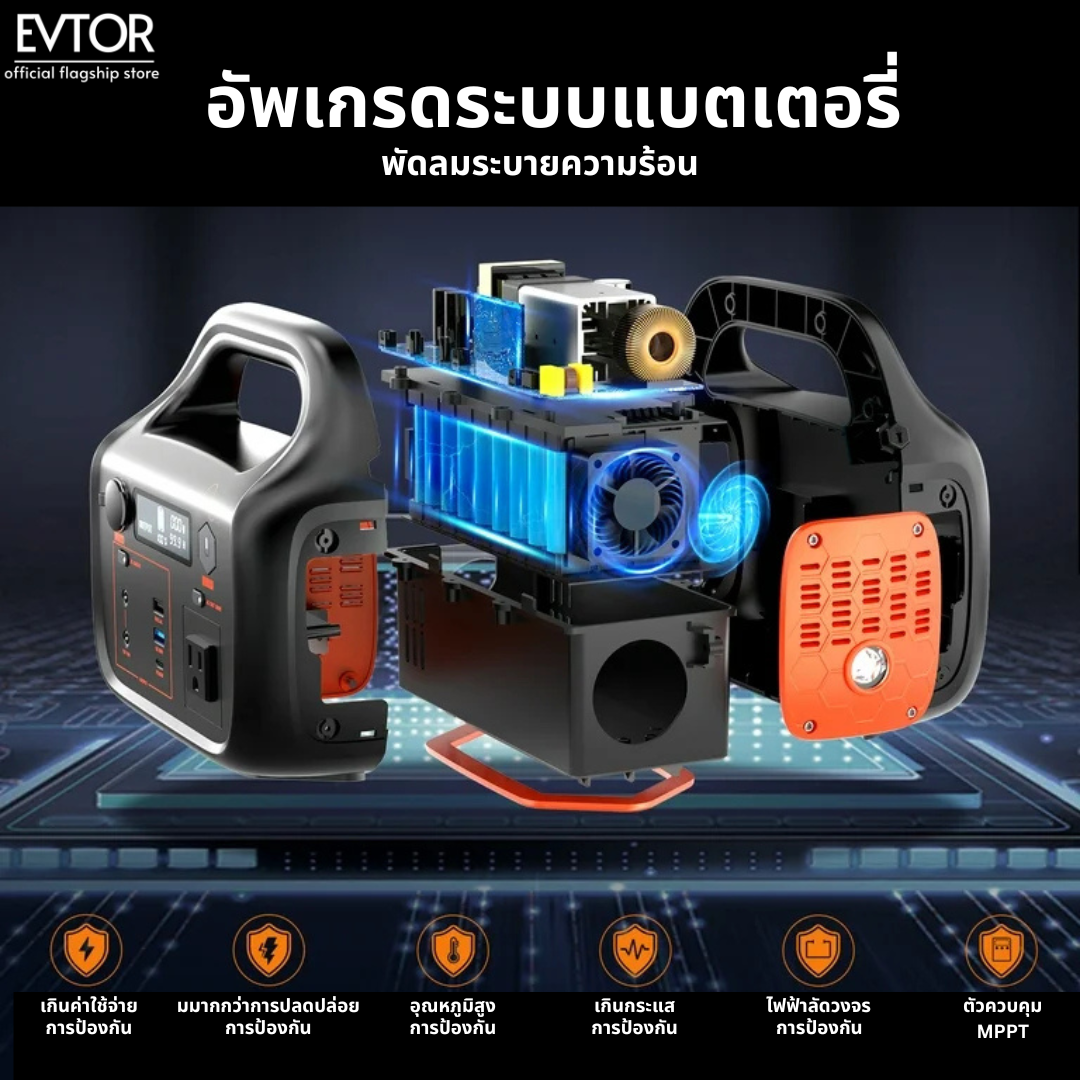 BOSCH Portable Power Station EG009Li 220V 300W สถานีไฟฟ้าพกพา/แหล่งจ่าย ...