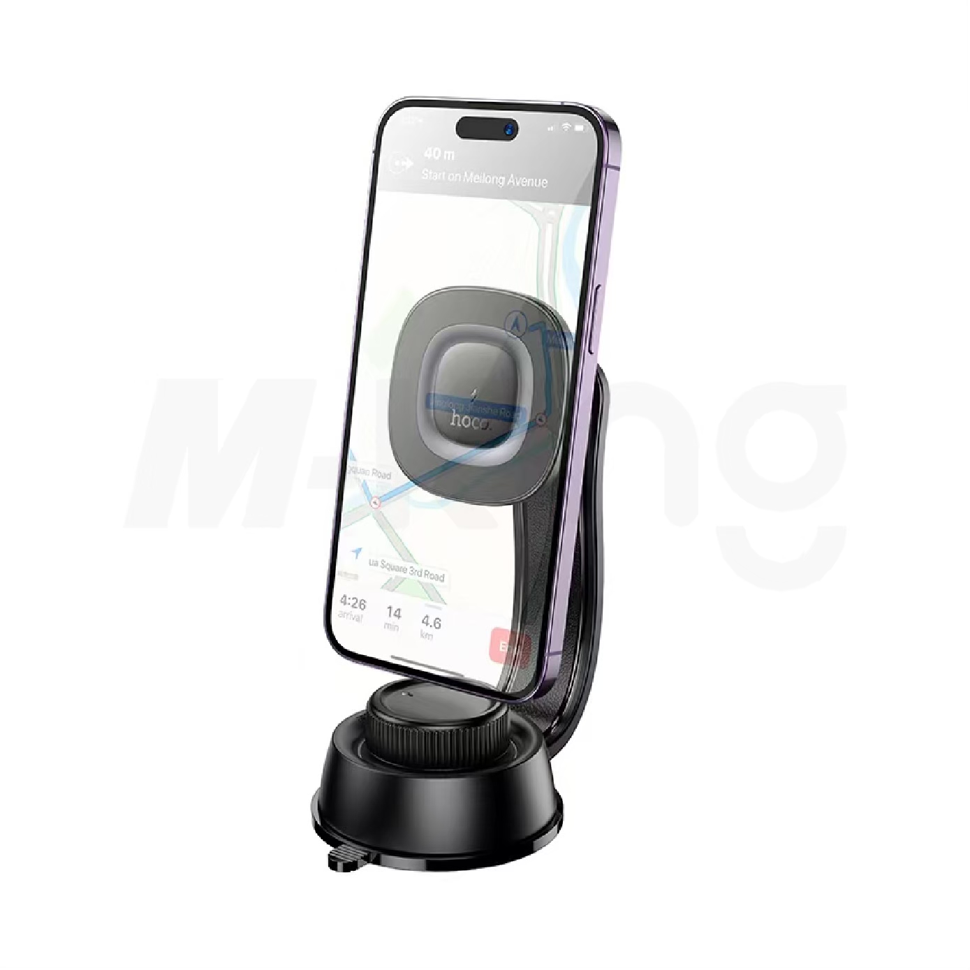 HOCO HW31 ที่วางโทรศัพท์พร้อมชาร์จในรถยนต์ จ่ายไฟสูงสุด 15W รองรับ ...