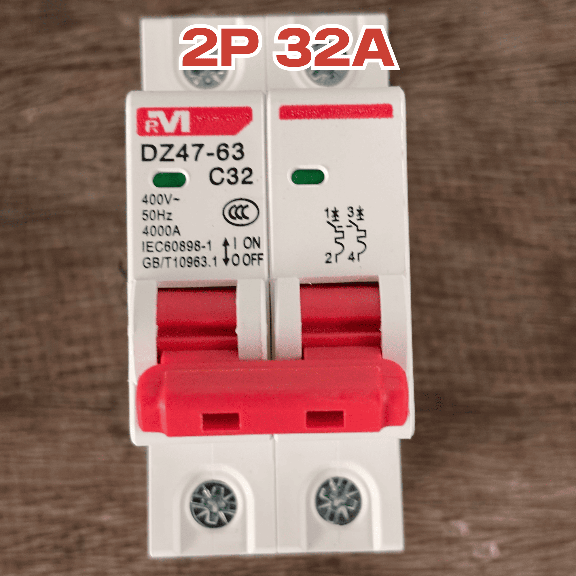 RM เบรกเกอร์ เซอร์กิตเบรกเกอร์แบบเกาะราง AC 2P/3P 16A 20A 25A 32A ...