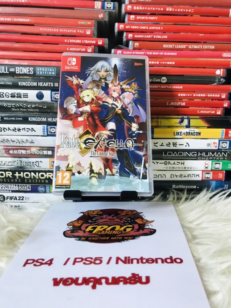 แผ่นเกม Nintendo switch Balan wonderworld/family trainer/fate extcella ...