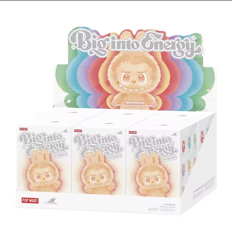 จุ่ม/ระบุตัว พร้อมส่ง Labubu Macaron V3 Big into Energy | Shopee Thailand