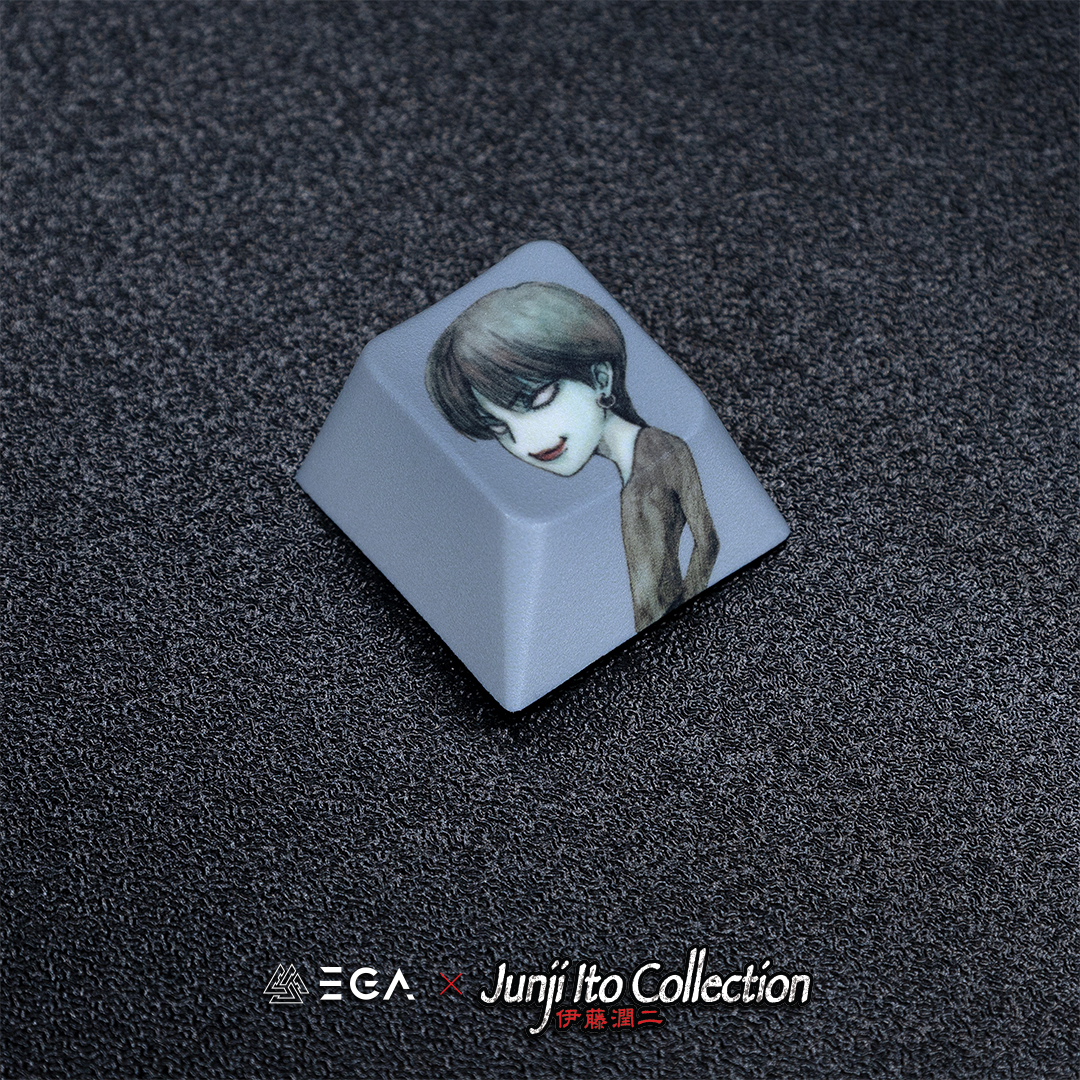 Set Keycap SD “EGA X JUNJI ITO COLLECTION” เซ็ทคีย์แคป 12 ปุ่มลาย "คลัง ...