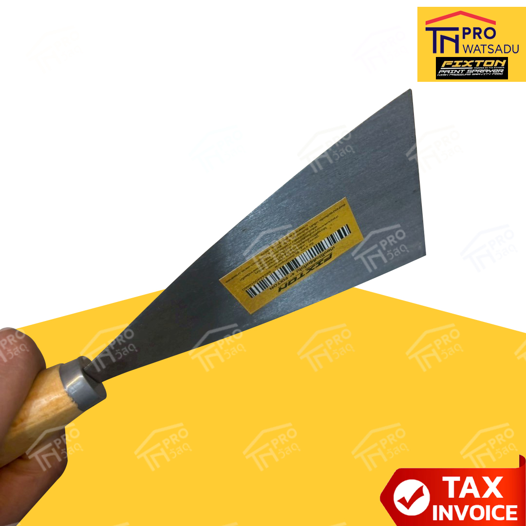 FIXTON เกียงโป๊วสี (ด้ามไม่มีรู) ด้ามไม้อย่างดี ขนาด 1 I 1.5 I 2 I 2.5 I 3 I 4 นิ้ว | Shopee ...