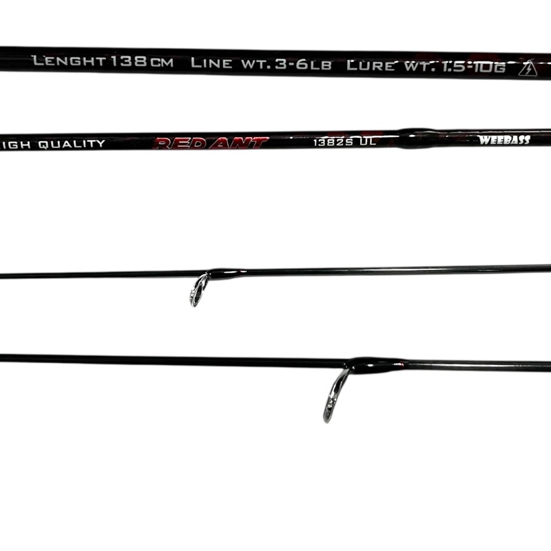 คันเบ็ดตกปลา Weebass RED ANT 2025 คัน UL ตกกุ้ง ตกปลา | Shopee Thailand