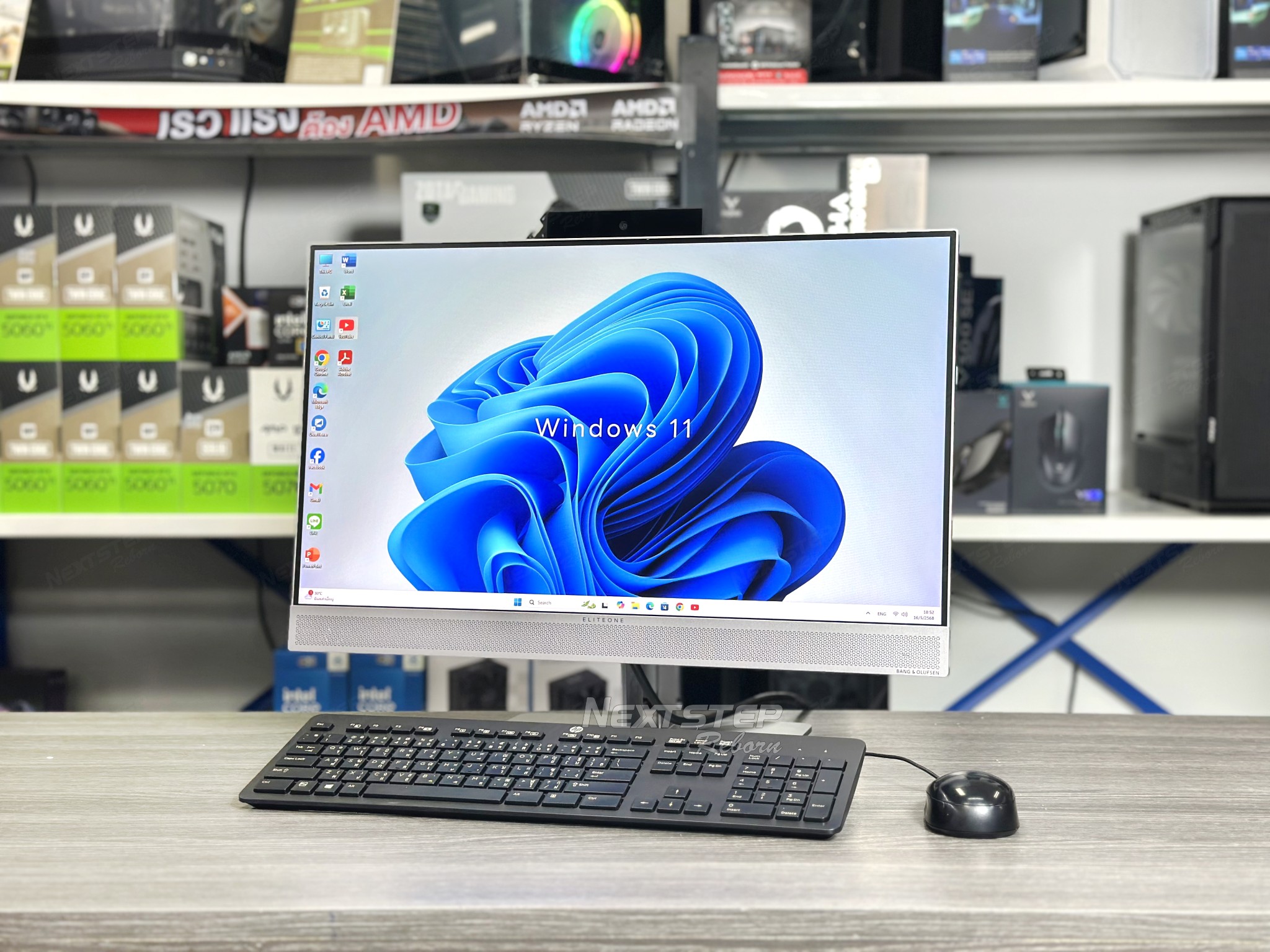 All-in-one HP EliteOne 800 G5 จอ 24นิ้ว Core i5-9500 Ram 16GB SSD 256GB ...
