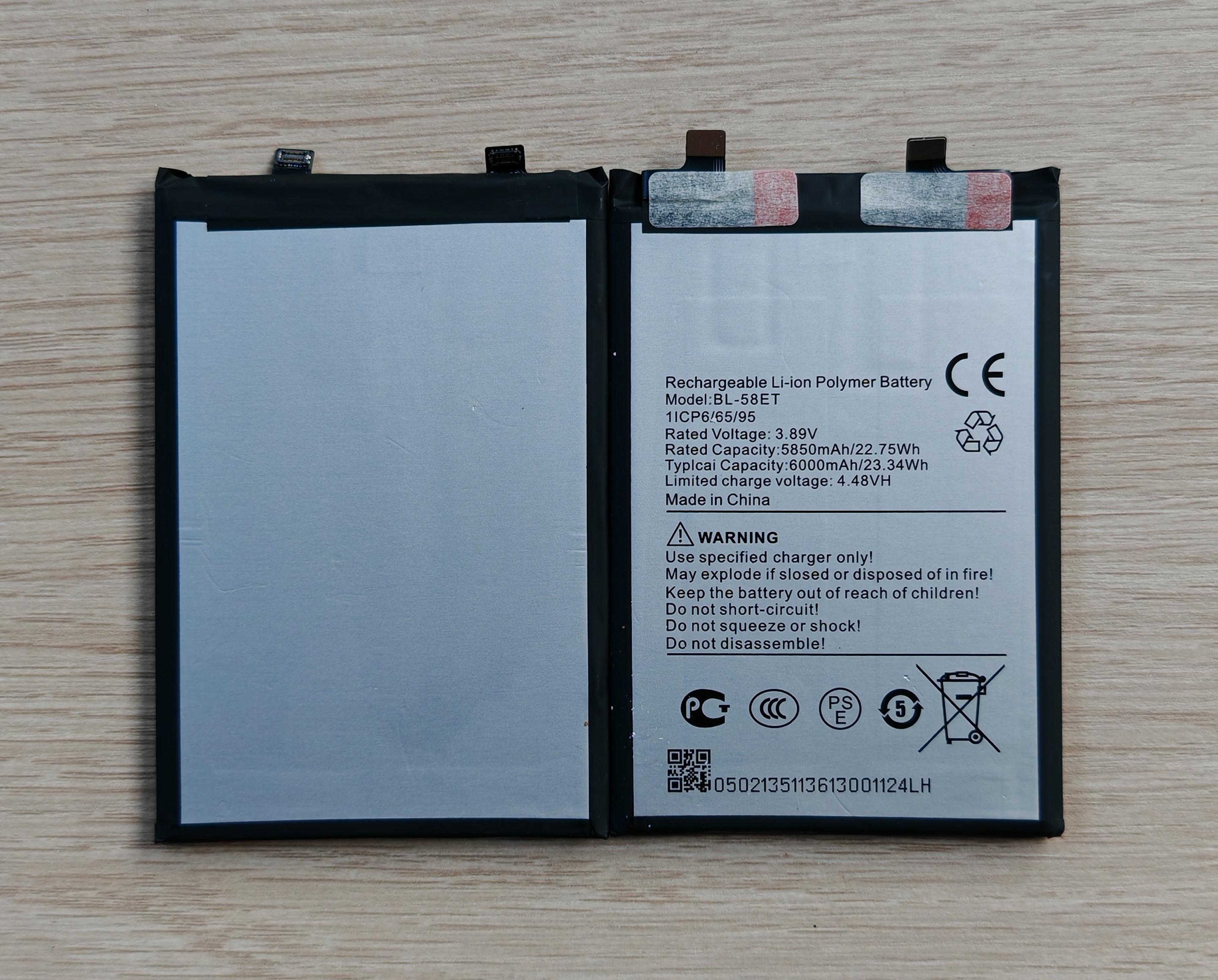 แบตเตอรี่ For Tecno Pova 5 Battery Model BL-58ET | Shopee Thailand