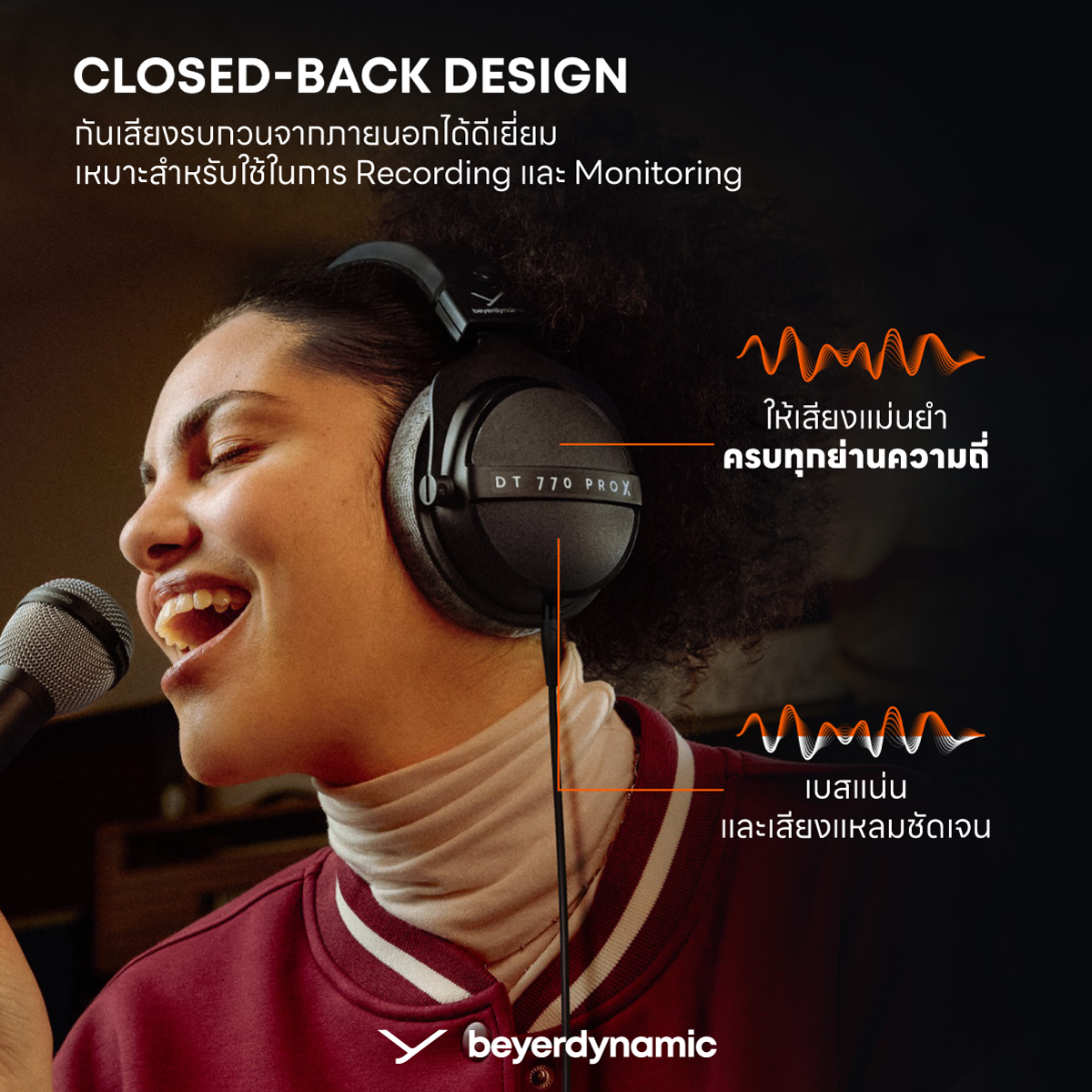 beyerdynamic DT 770 PRO X Studio headphones (Close) | Shopee Thailand