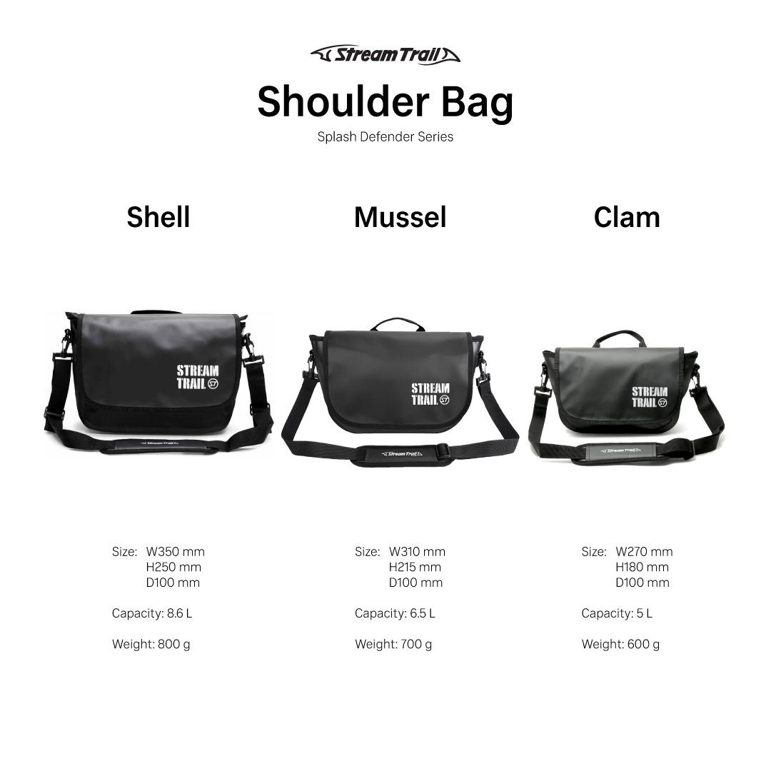 Stream Trail-Mussel 6.5L Flap Bag กระเป๋าสะพายข้าง | Shopee Thailand